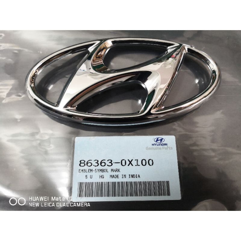 HYUNDAI I10 2011-2013 FRONT GRILLE EMBLEM 86363-0X100 | Shopee Malaysia