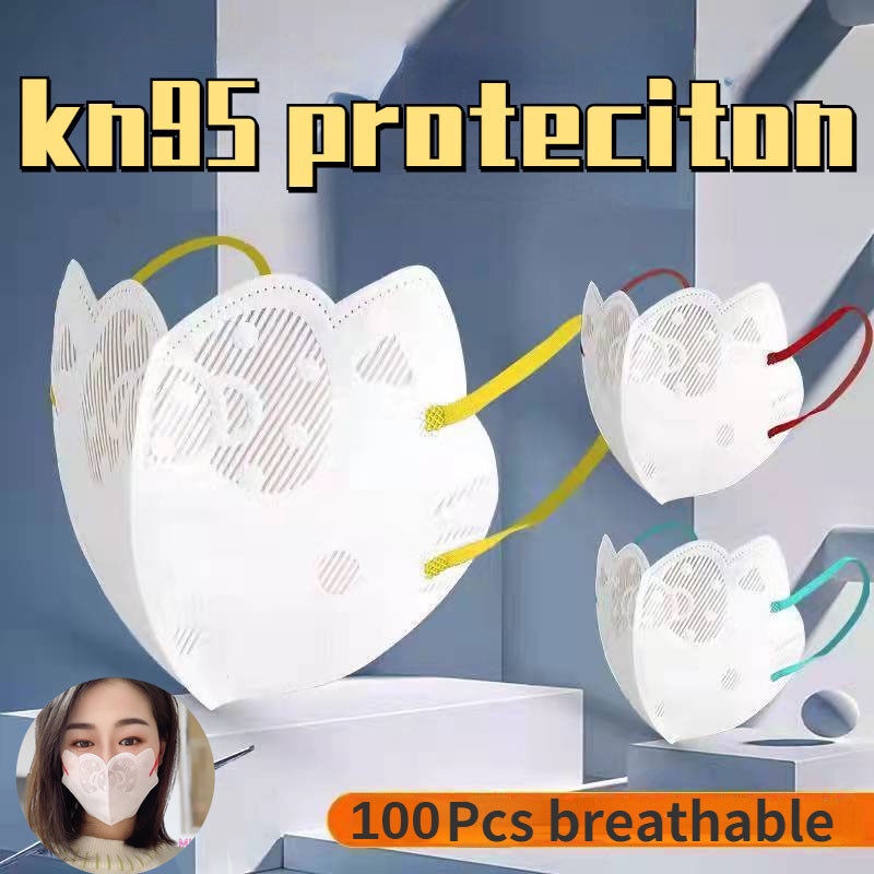 [FAST SHIPPING] Face Mask for Cute KT Cat 3 layers Non-woven Filter ...