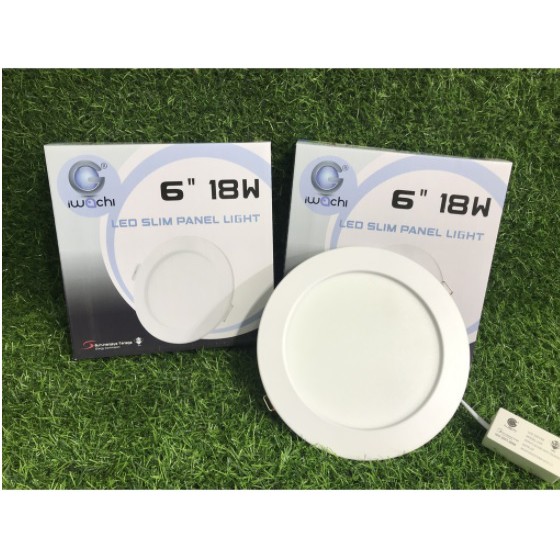 Iwachi 6” 18W Round Panel Light / Downlight with Sirim Approved | Shopee Malaysia