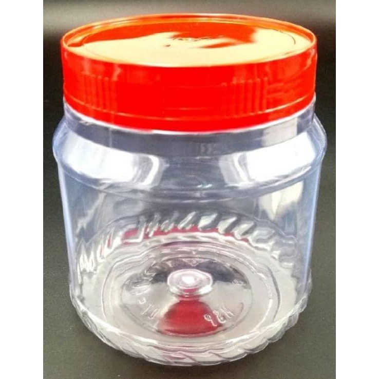 aaraco Balang Plastik Biskut Kuih Cookie kerepek Saiz Kecil Jar Pet ...