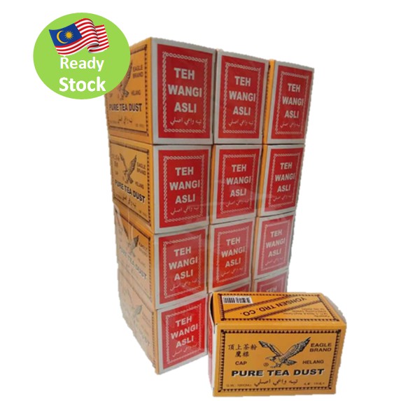 🔥 Eagle Brand 🔥 Pure Tea Dust Teh Wangi Asli Helang Cap 100gm X 12Pack ...