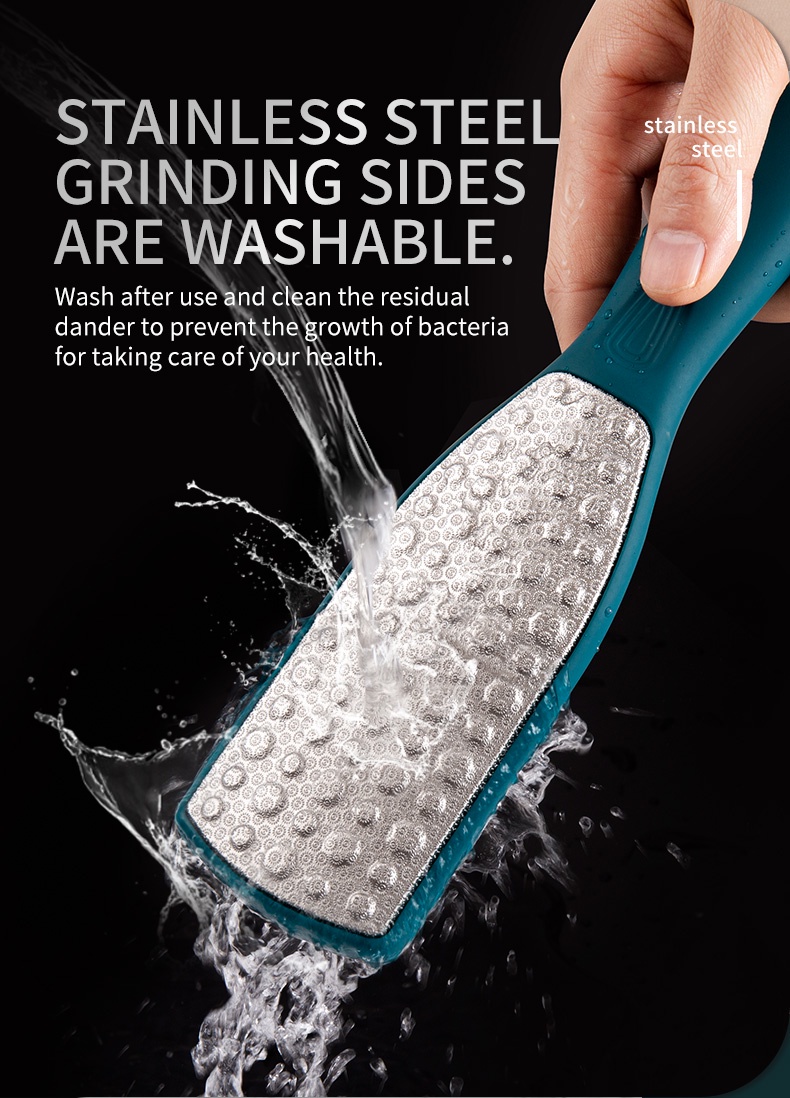 Professional Double-sided Foot File Stainless Steel for remove dead ...