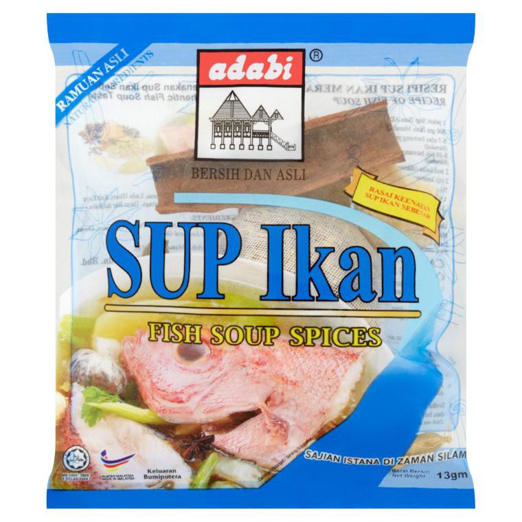 ADABI SPICES FISH SOUP 13G | Shopee Malaysia