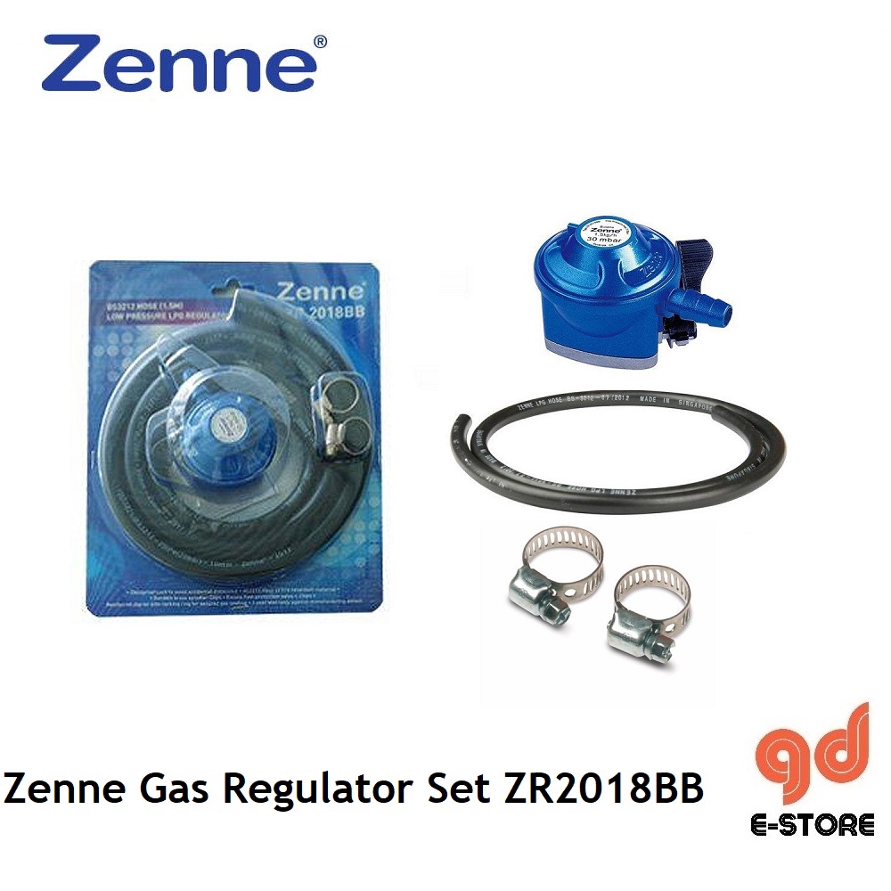 Zenne ZR2018BB Gas Regulator Pack | Shopee Malaysia