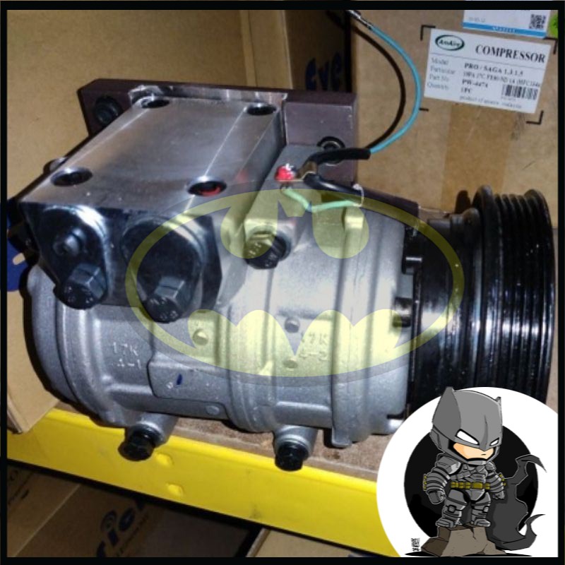 WIRA 1.6 IMPORT MITSHUBISHI ENGINE 4G91 4G92 COMPRESSOR ( MSC90C MODIFY ...