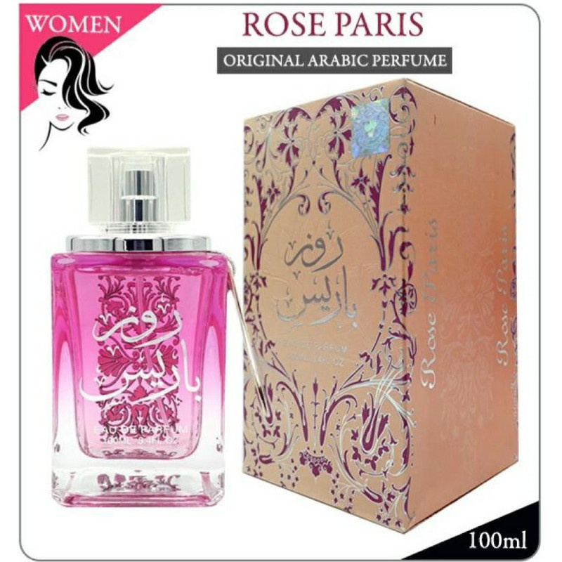 💯UAE ORIGINAL💯 ROSE PARIS - ORIGINAL ARAB PERFUME EDP FOR WOMAN ...