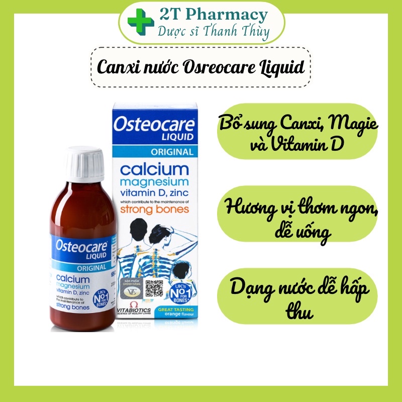 Osteocare liquid calcium is the number 1 super easy to absorb in the UK ...