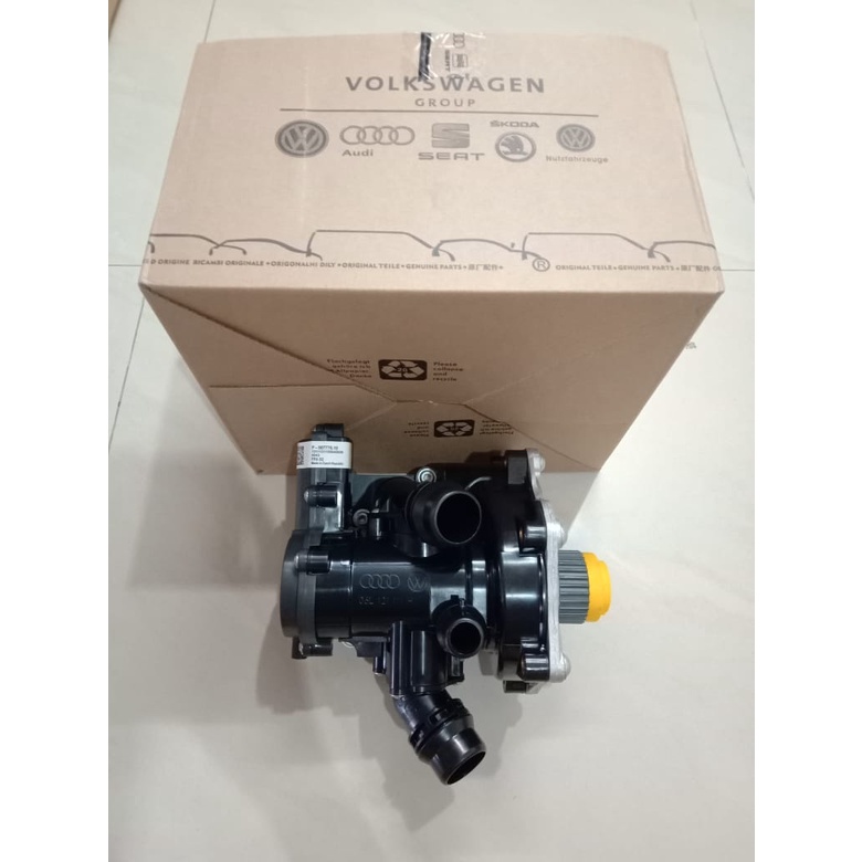 06L121111H WATER PUMP WITH THERMOSTAT HOUSING EA888 THIRD GENERATION VW ...