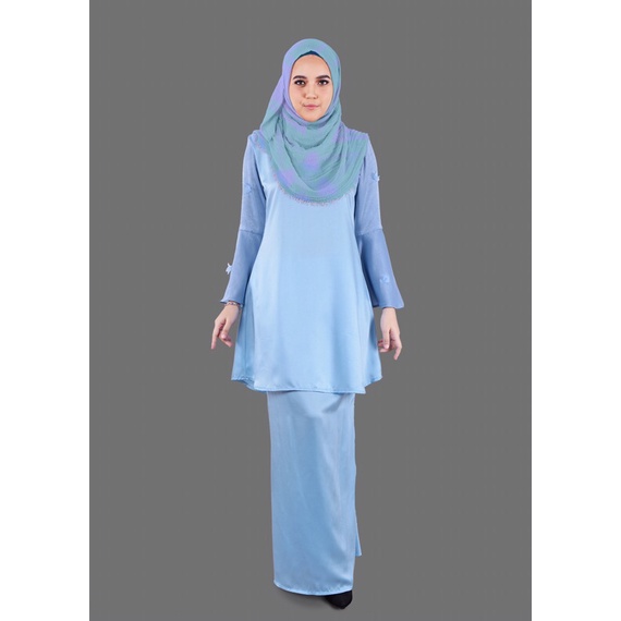 Baju Kurung Moden Plus Size Cendana Kain Duyung | Shopee Malaysia