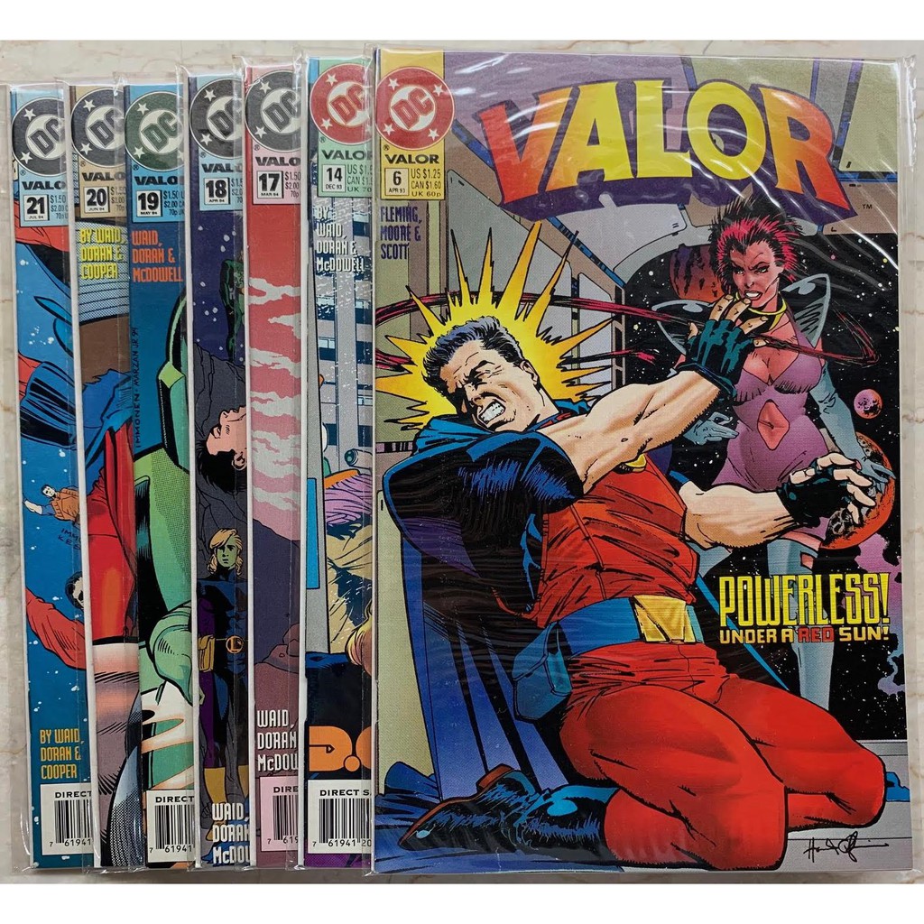 Dc Comics: 1992 - Valor 6 14 17 18 19 20 21 - Zero Hour Legionnaires ...