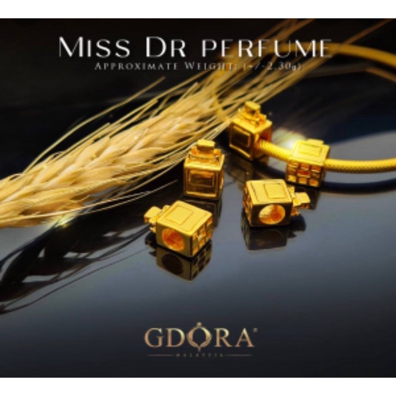 Niza Dora Gold Gdora Miss Diorama Perfume Beads | Shopee Malaysia