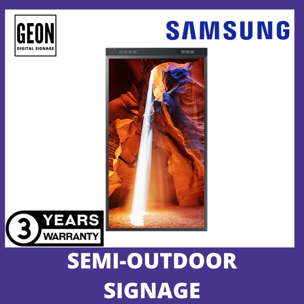 SAMSUNG 55" Inch LH55OMN-DPGB OM55N OMN Series Dual Sided Full HD Semi ...