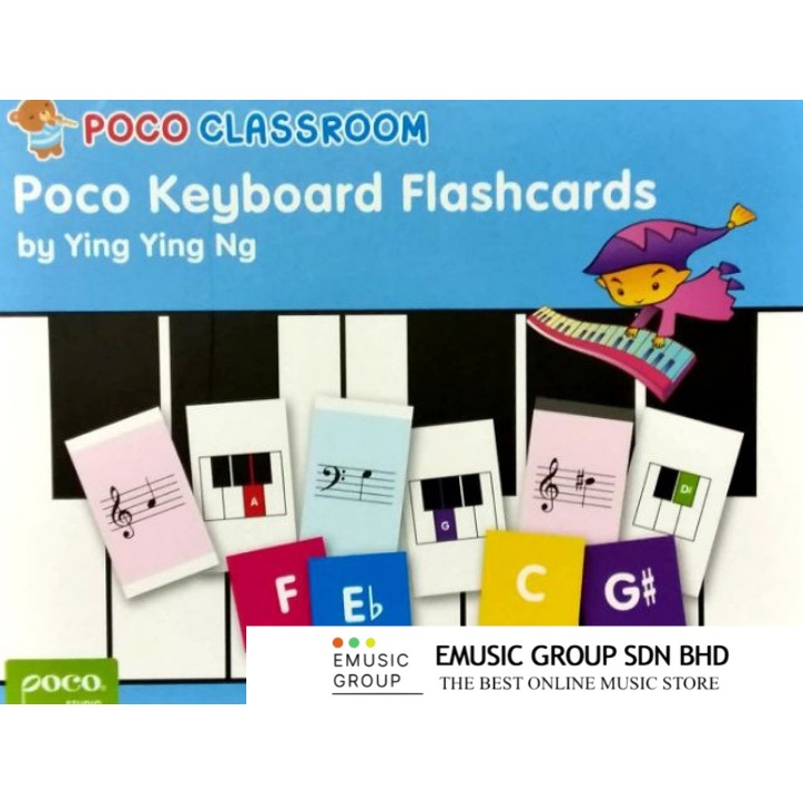 Poco Classroom Keyboard Flashcards By Ying Ying Ng Playcards | Shopee ... Poco Classroom Keyboard Flashcards By Ying Ying Ng Playcards | Shopee ...