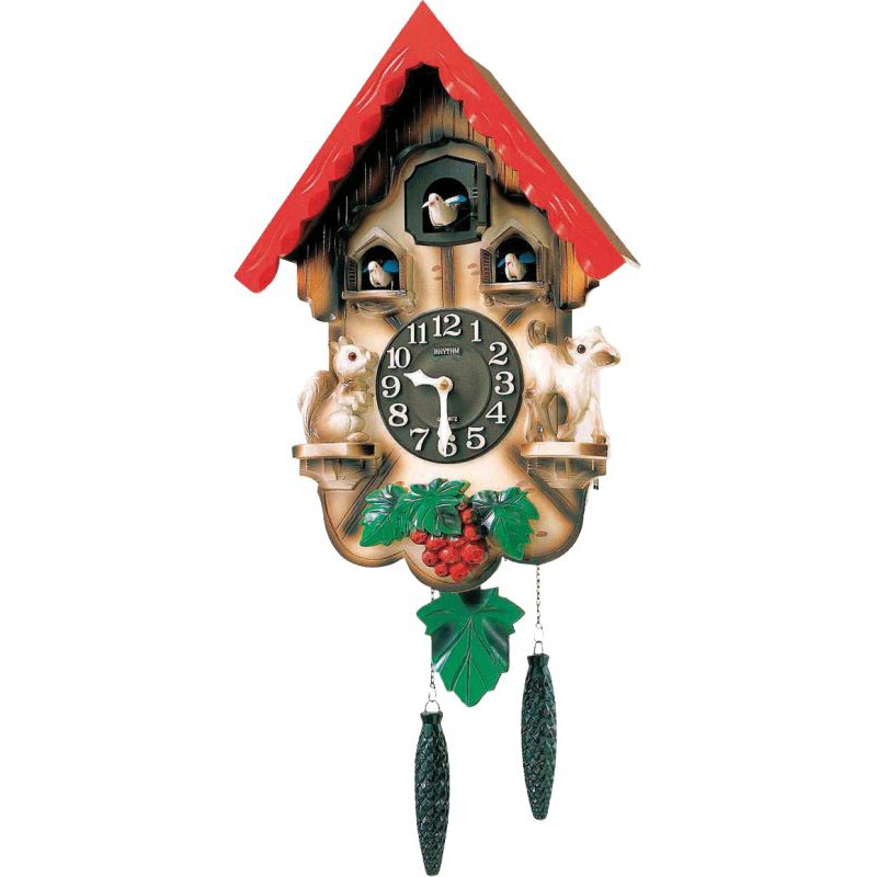 RHYTHM Cuckoo Clock 4MJ418 20Inch Jam Cuckoo 布谷鸟钟20寸 | Shopee Malaysia