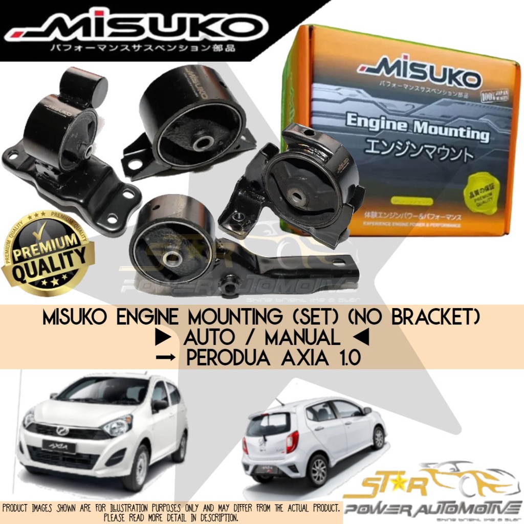 MISUKO Perodua Axia 1.0 (2014-2016) Auto / Manual ( No Bracket ...