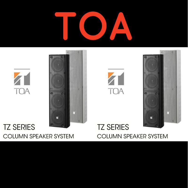 TOA COLUMN speaker TZ-406W/TZ-406B | Shopee Malaysia