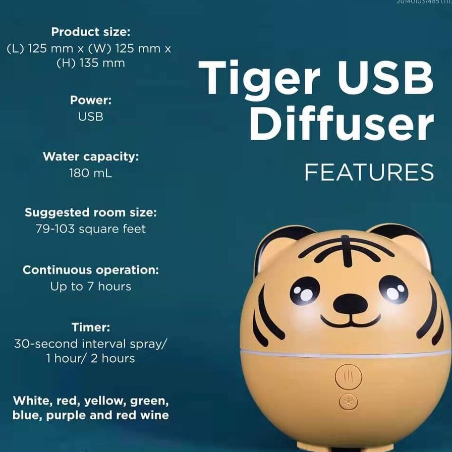 Golden Tiger Diffuser | Shopee Malaysia
