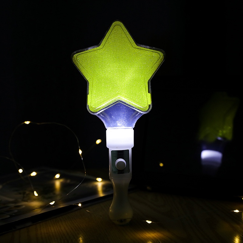 LED pentagram light stick glow stick star-shaped flash stick concert ...