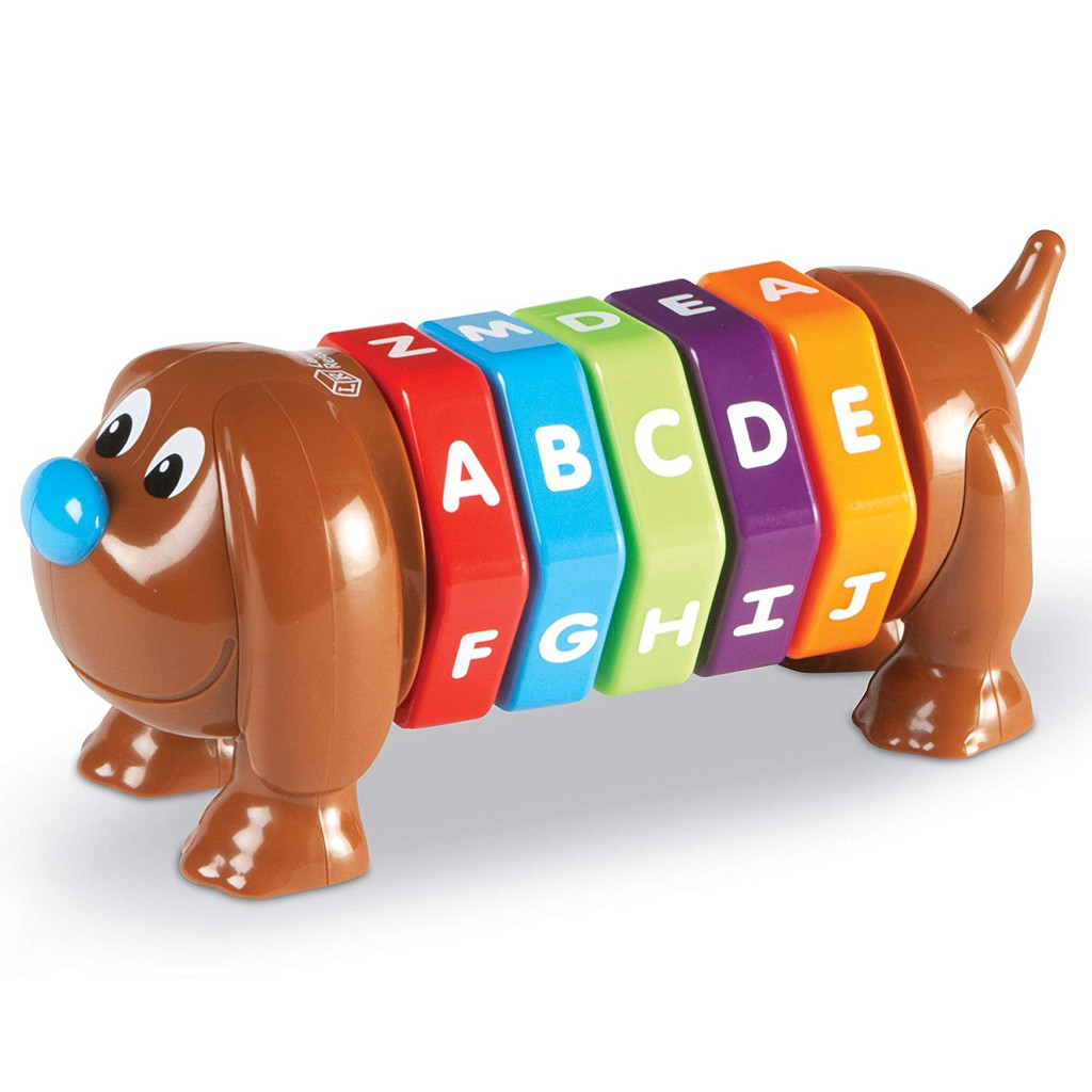 Learning Resources ABC Dog (Fine Motor Alphabet Toy, Early Phonics ...