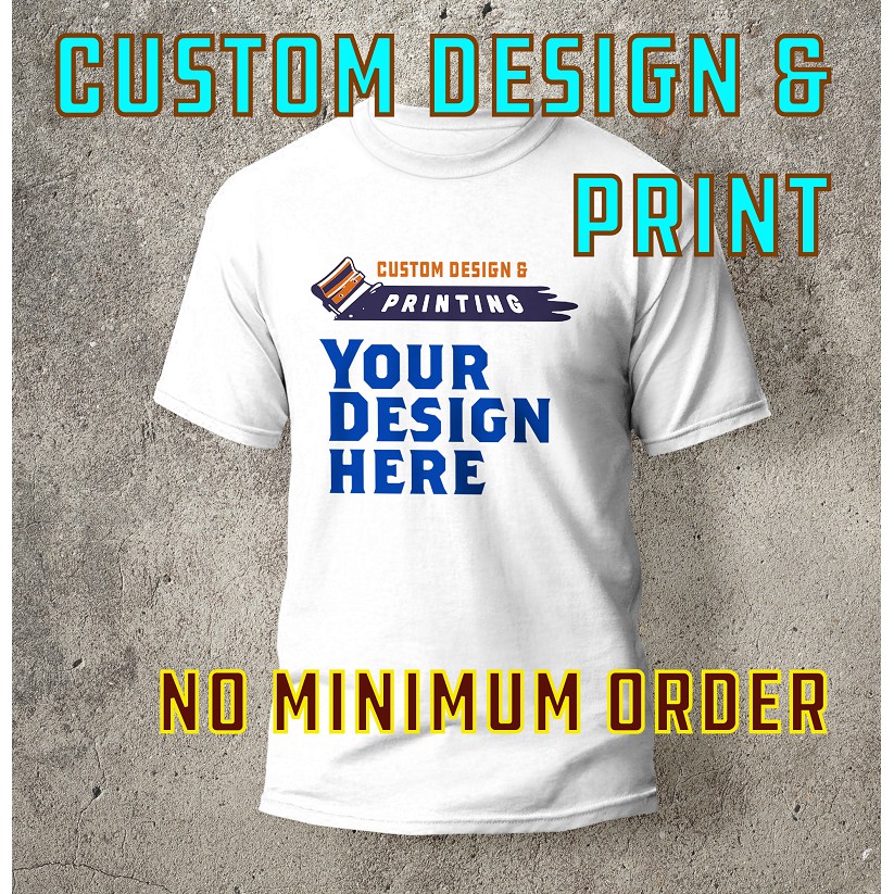 Custom design & print personalize garment | Shopee Malaysia
