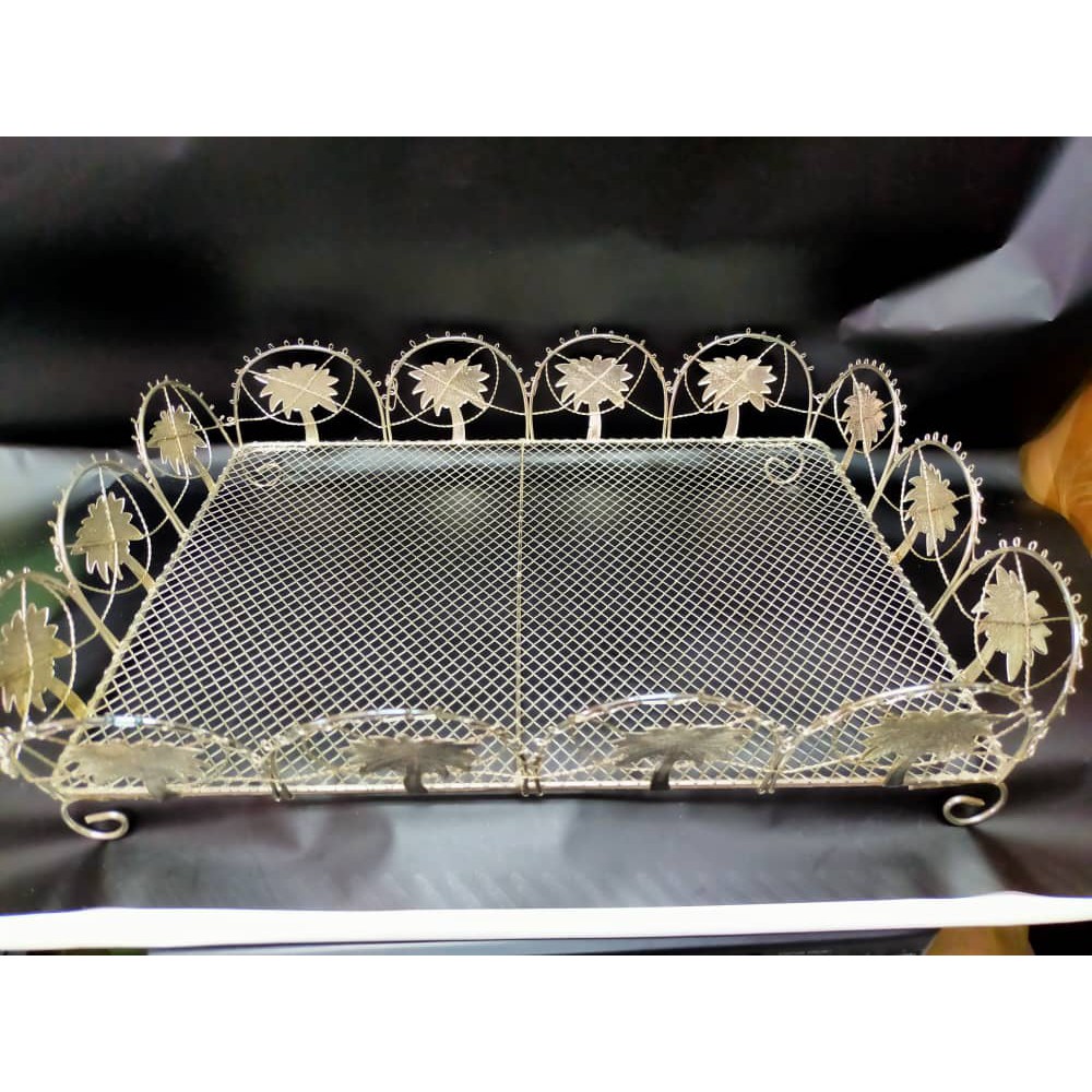 *READY STOCK* besi hantaran petak Oval / Rectangle Shape /Bakul Tray ...