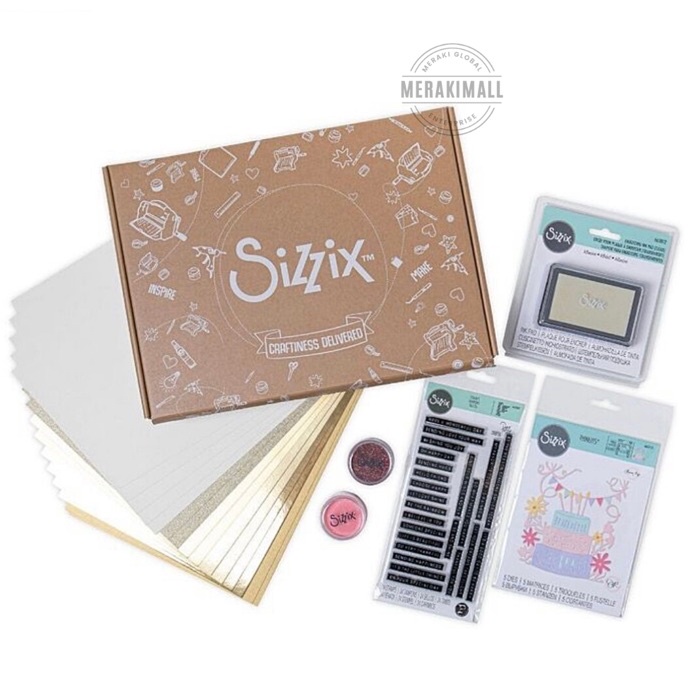 Sizzix Craft Box Celebration Cakes/Christmas Wishes | DIY Paper ...