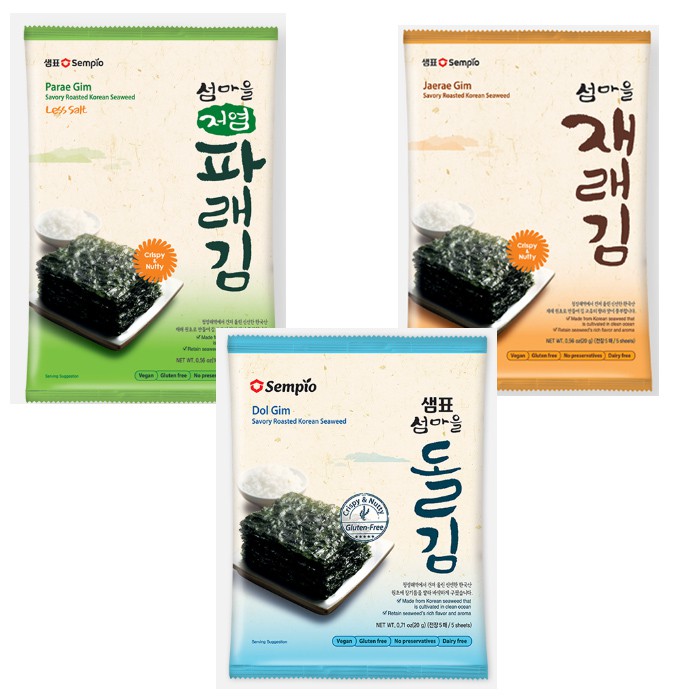 Crispy seasoned laver made with 100% Korean domestic laver, the perfect ...