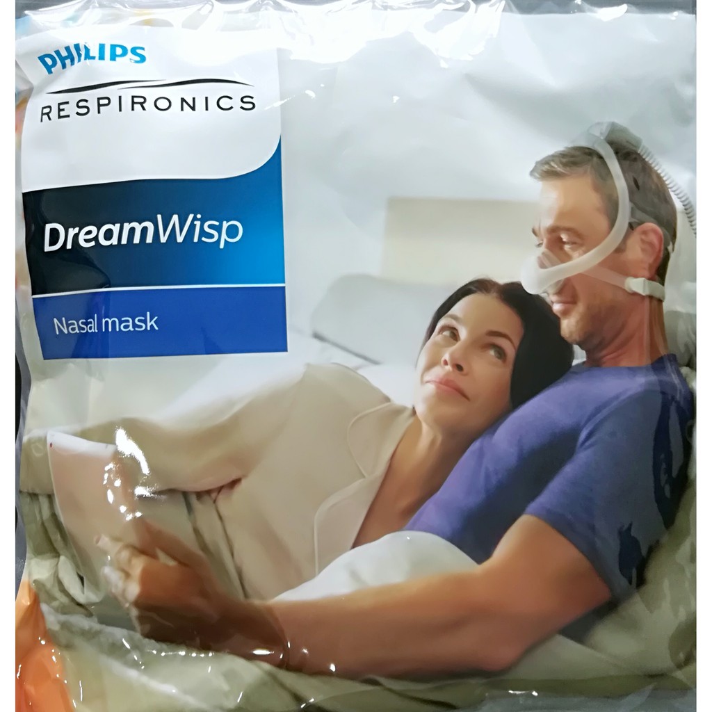 Philips Respironics DreamWisp Nasal Mask With Headgear And Cushion Size ...