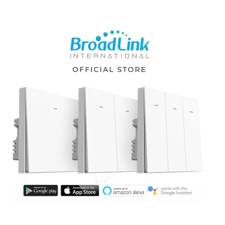 Broadlink LC1 Smart WiFi Wall Switch (requires S3 Hub to work) - WHITE ...