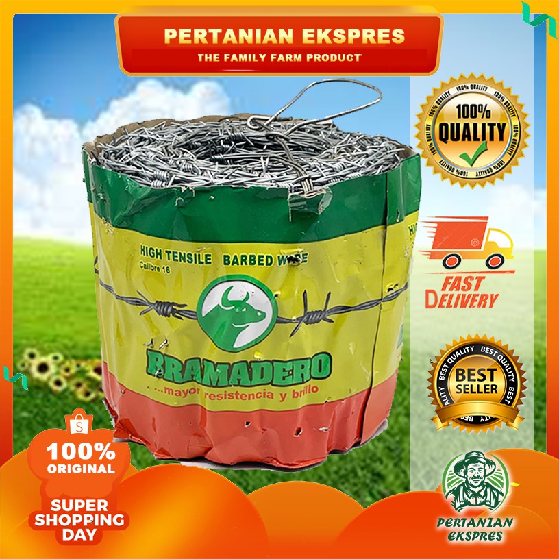 High tensile barbed wire 12KG | Shopee Malaysia