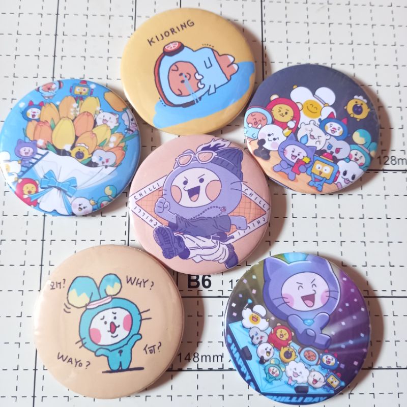 Treasure Truz Button Badge pin 58mm | Shopee Malaysia