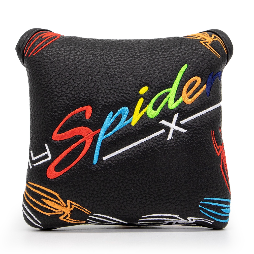 Golf Putter Cover Embroidery Spider Design Golf Club Head Cover for ...