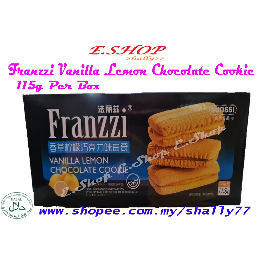Franzzi 100G Filled Crispy Rolls/Franzzi 115G Cookie (Halal) | Shopee ...
