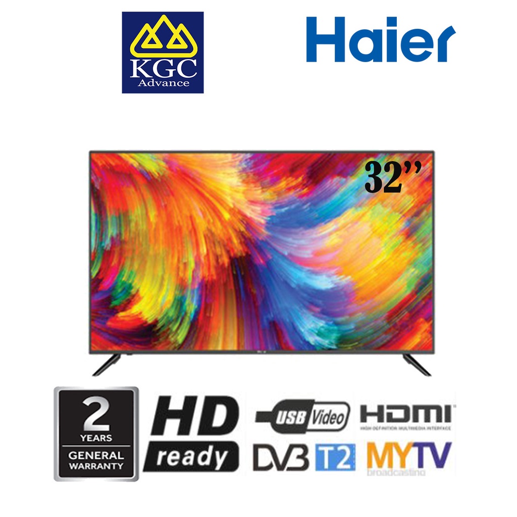 Haier LE32K6000T DVB-T2 HD LED TV (32") LE32K6000TF | Shopee Malaysia