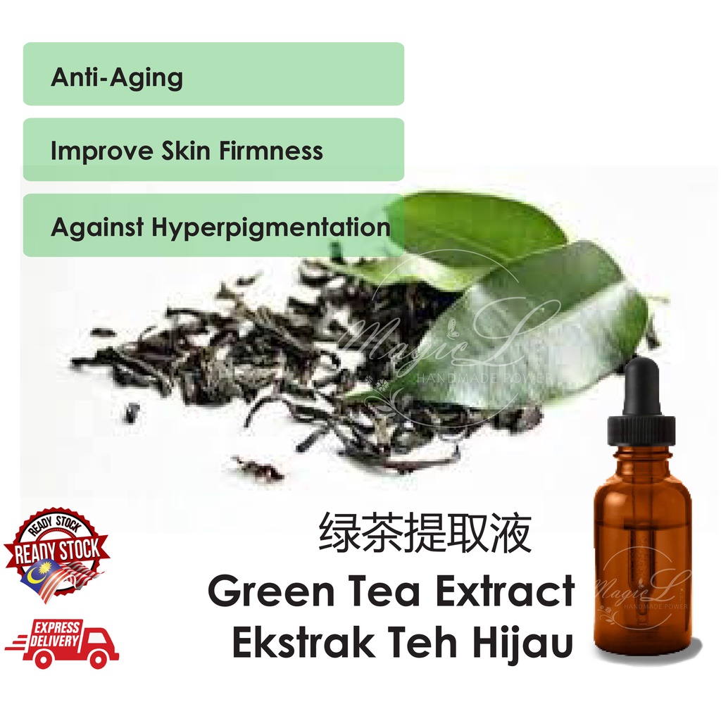 Green Tea Liquid Extract 绿茶萃取液 Ekstrak Cecair Teh Hijau Anti-Aging Anti ...