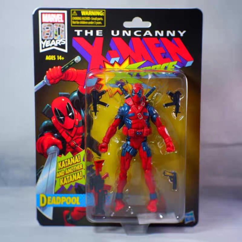 MARVEL LEGENDS Retro Deadpool Action Figure | Shopee Malaysia