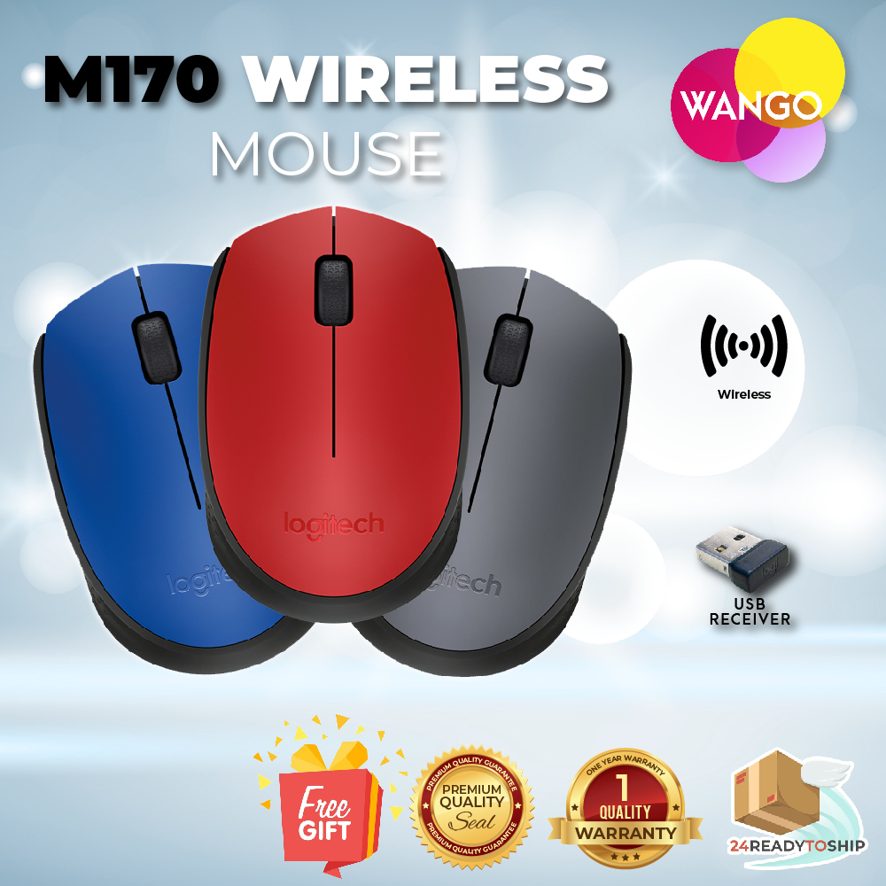 Logitech M170 Wireless Mouse (910-004658) - Original (Carton Box ...