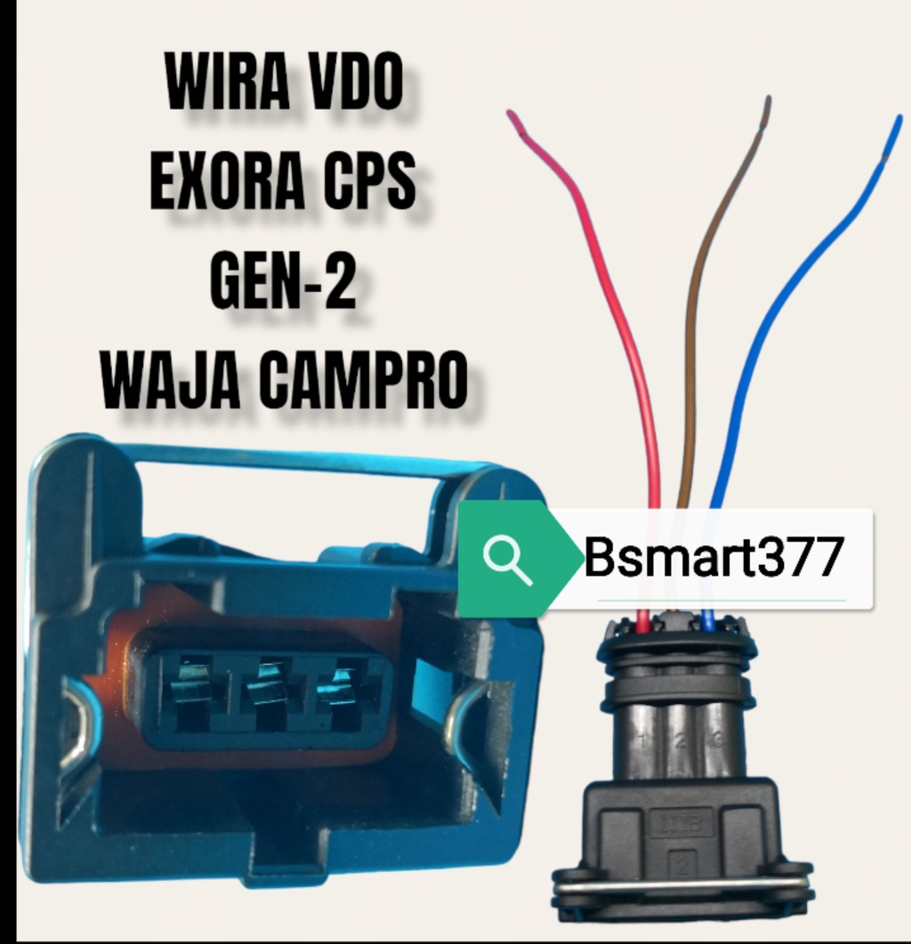 Proton wira vdo/gen-2/waja campro/exora cps plug coil socket ignition ...