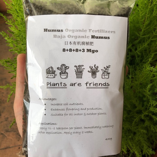 [Promotion] Humus organic plant fertiliser/ Baja pokok bunga organik ...