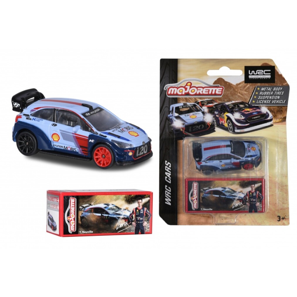 Majorette Premium WRC Cars Fiesta / Polo / i20 /C3 Static Display Scale ...