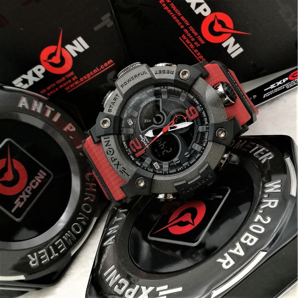 NEW EXPONI WATER RESISTANCE WATCH WITH 1 YEAR WARRANTY | Shopee Malaysia