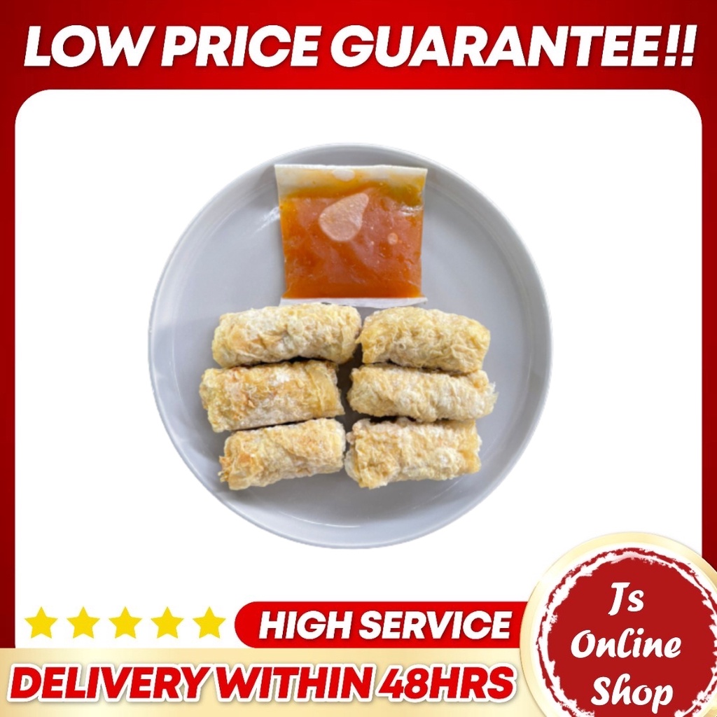 Yuba Roll | 鲜竹卷 腐竹卷 5pcs | Shopee Malaysia