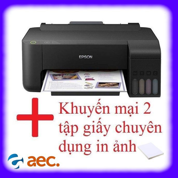 Epson L110 Color Inkjet Printer Uses Korean External Ink (Machine Has 4 ...