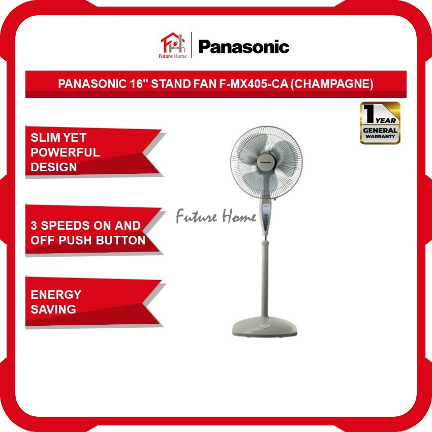Panasonic 16" Stand Fan F-MX405-CA (Champagne) | Shopee Malaysia