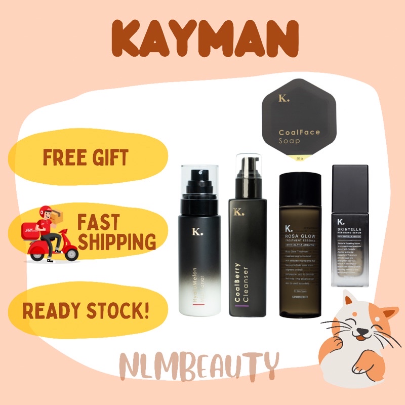 KAYMAN BEAUTY ROSA GLOW TREATMENT ESSENCE (RGTE) / COALFACE SOAP (CFS ...