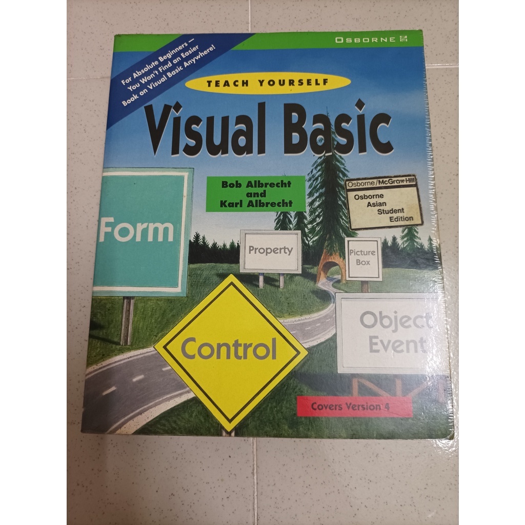 (Used) Teach Yourself Visual Basic: version 4 | Shopee Malaysia