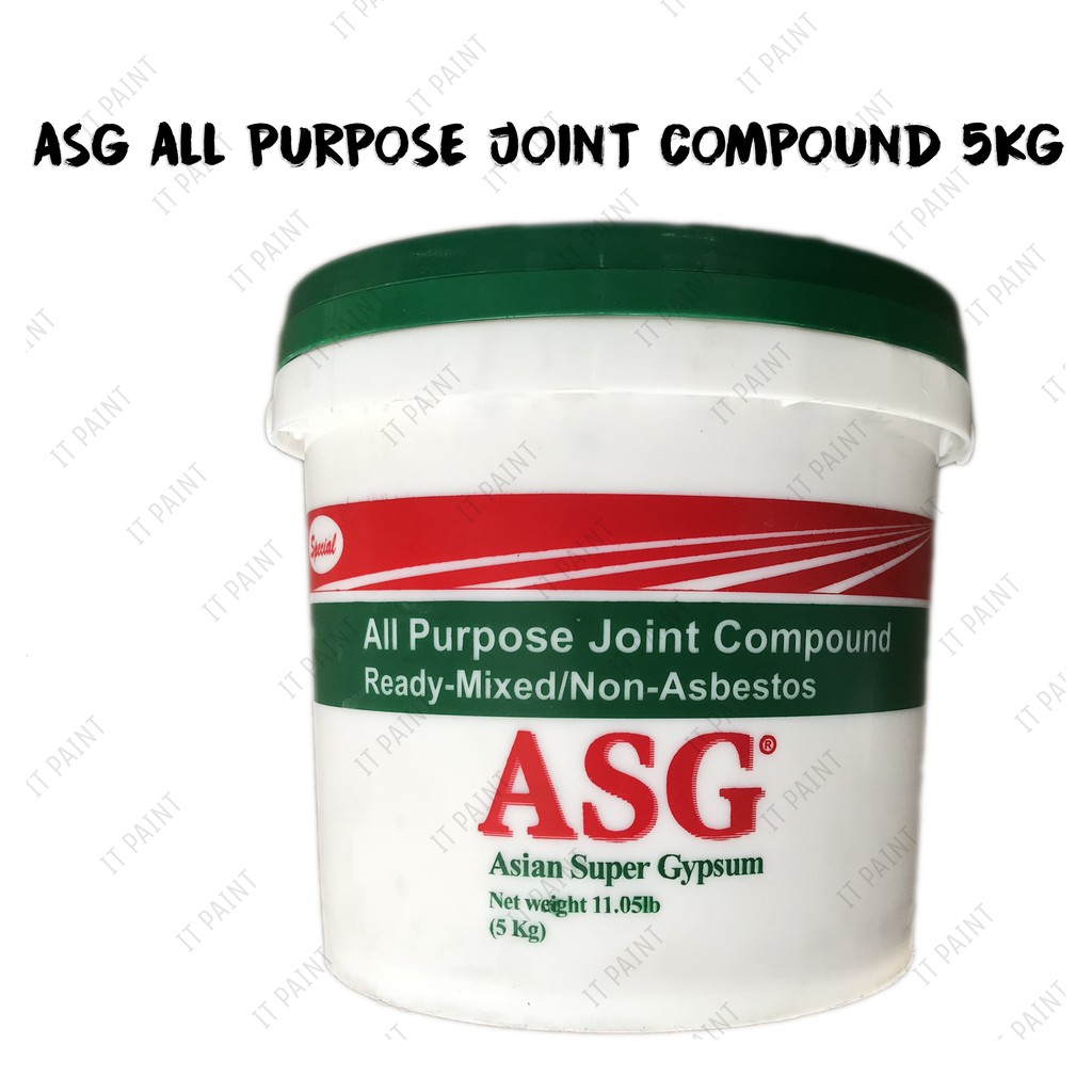 ASG Plaster Ready Mix Joint Compound for Interior 5KG Skim Coat ...