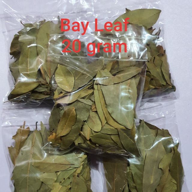 Bay Leaves | 20gram | Daun Salam | Daun Bay | Untuk masak Nasi Beriyani dan Nasi Arab | | Shopee ...