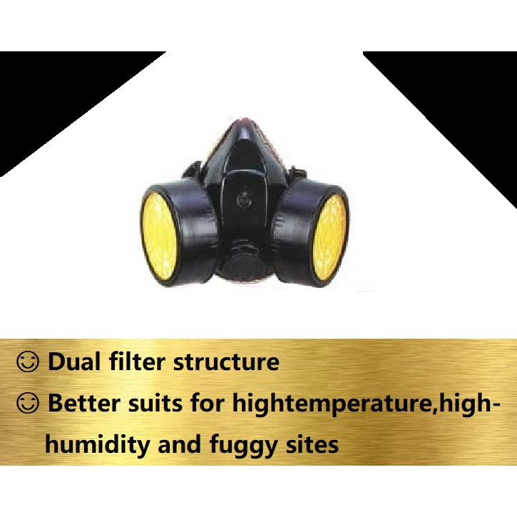 NP 306 Double Cartridge Respirator Filter / Chemical Mask / Dust Mask ...
