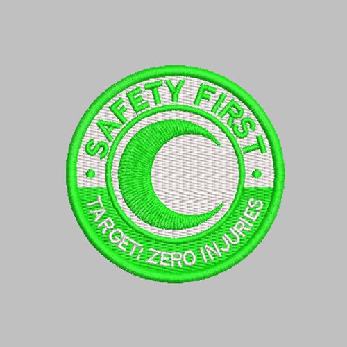 Patches Safety First Target Zero Injuries B | Shopee Malaysia